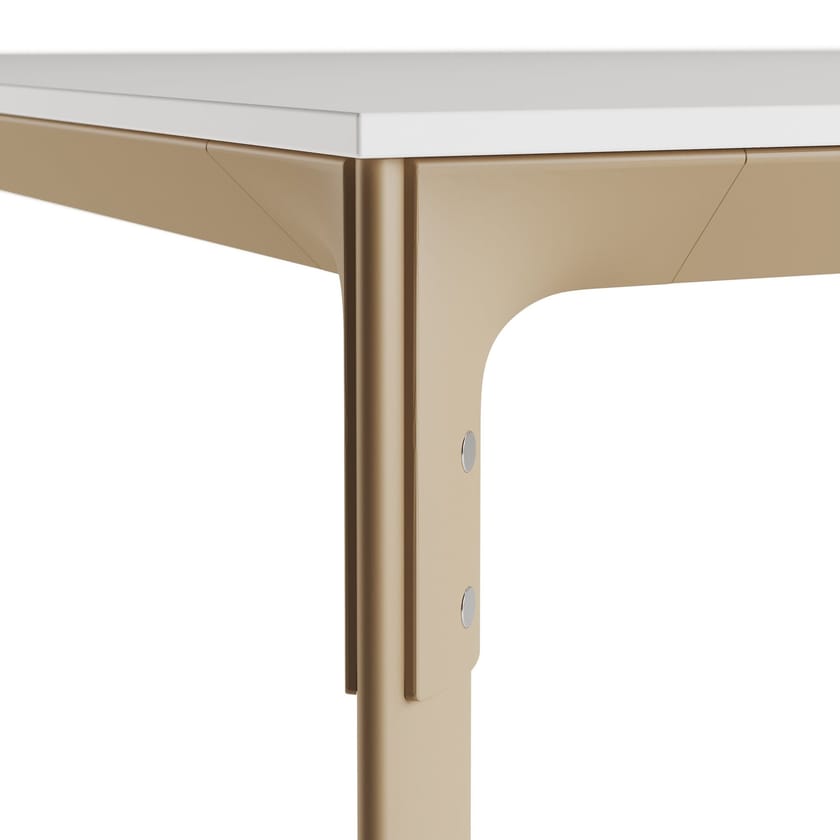 SEVENTY SEVEN Office desk with sound absorbing screens By CUF Milano