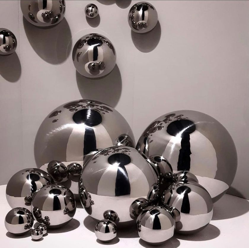 SFERE Decorative object in chromed steel By Fuoriluogo | design ...