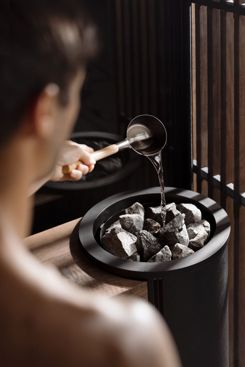 SHADE SAUNA Sauna By STARPOOL | design Cristiano Mino