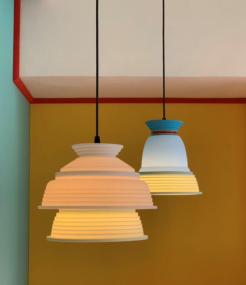 SHADES CL4 pendant lamp By SowdenLight design George J. Sowden