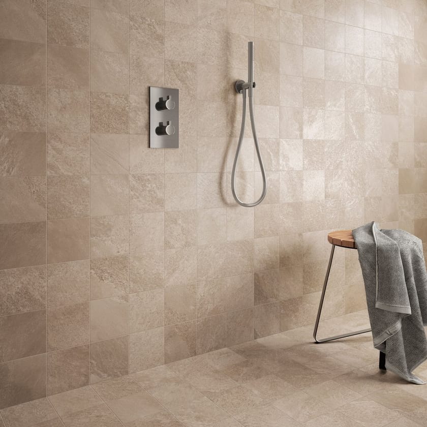 Pavimento/rivestimento in gres porcellanato effetto pietra SHADESTONE ...