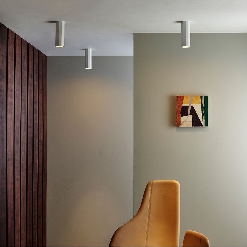 LED round ceiling plaster spotlight SHADOW SURFACE 220 Shadow ...