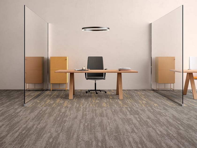 Polyamide carpet tiles SHARED PATH Art Style Collection By IVC Commercial