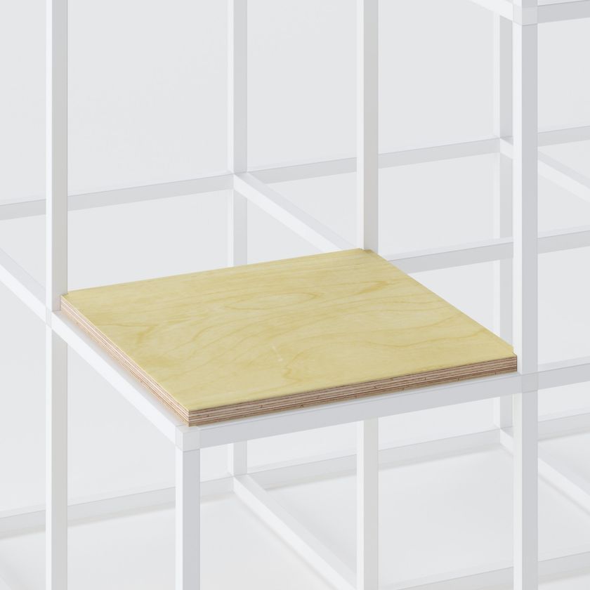 IPOT SHELF | Birch wall shelf By iPot design supercake