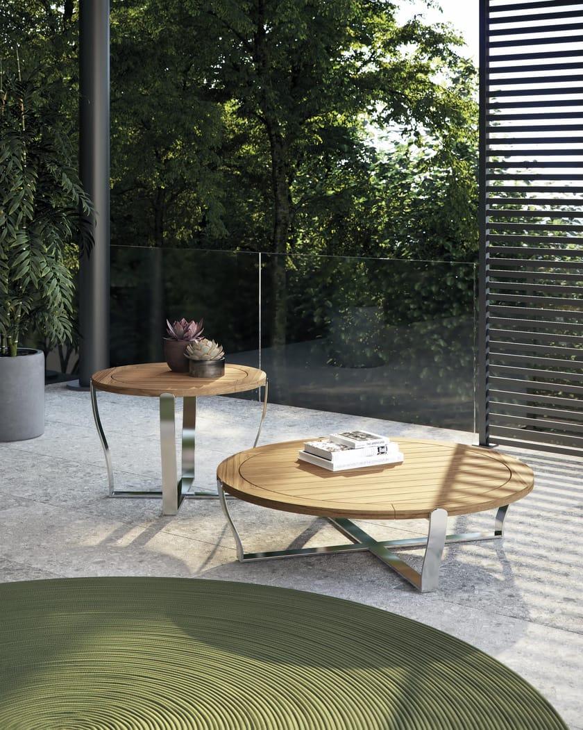 SHELL | Round coffee table By Atmosphera