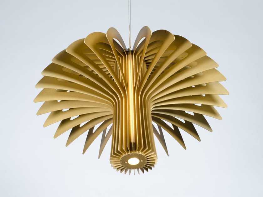 LED aluminium pendant lamp SHROOM By Karice Lighting design Maurice ...