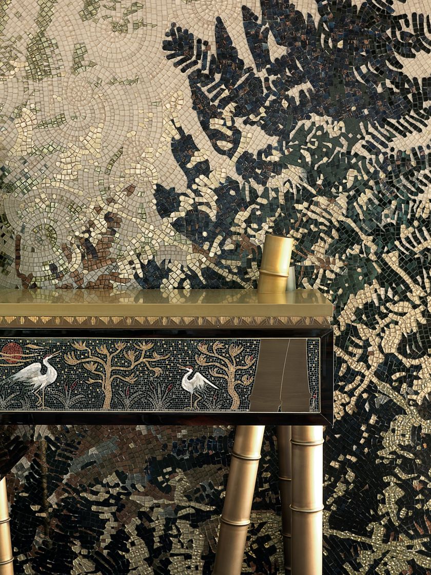 SIAM Ebony sideboard with integrated lighting By Sicis | design ...