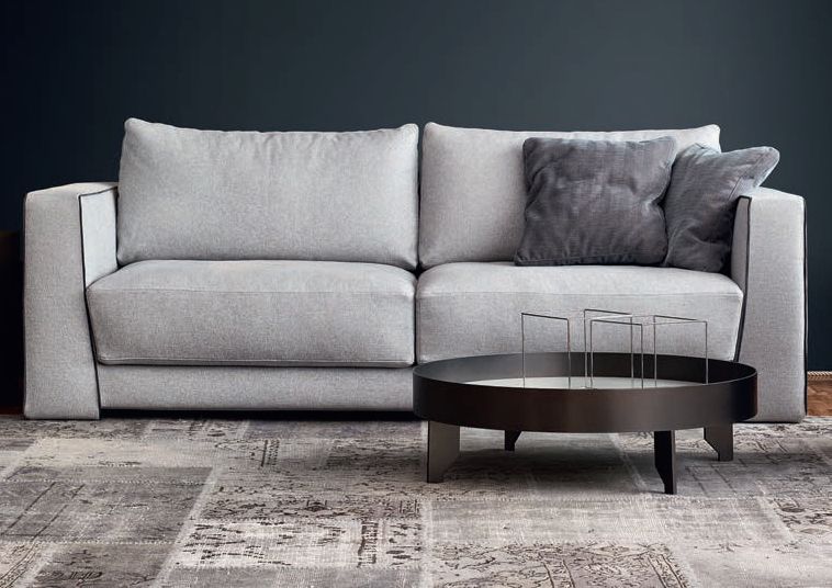 Round glass and steel coffee table SIEVE By Bodema design NCB ARCHITETTURA