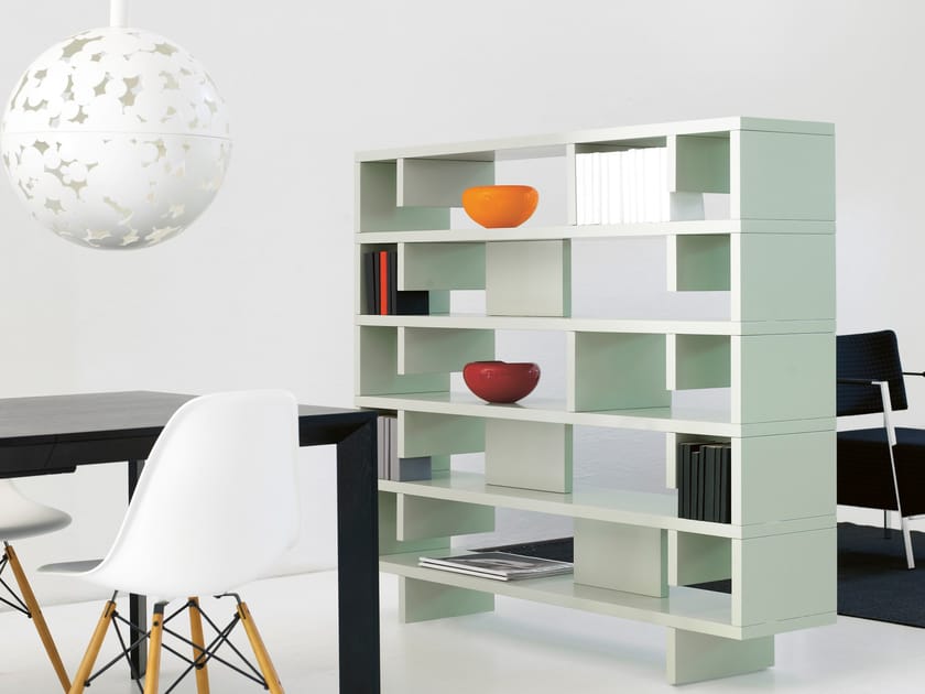 Open freestanding bookcase SIGN By Karl Andersson design Sanna Lindström