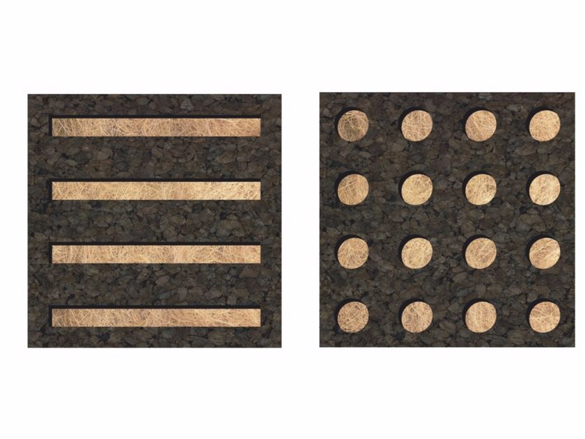 Cork sound insulation panel SILENTCORK By TECNOSUGHERI