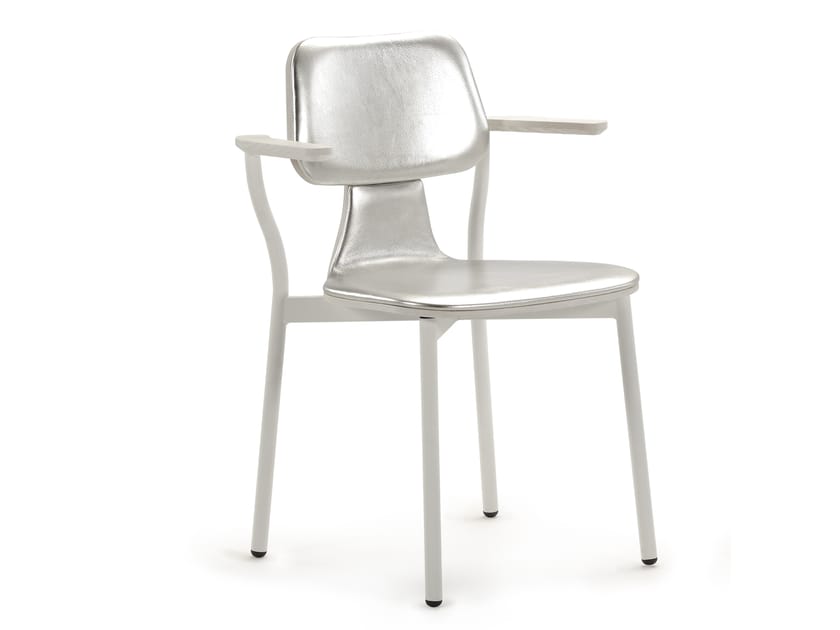 SILLA40 | Chair with armrests By Sancal design Nadadora