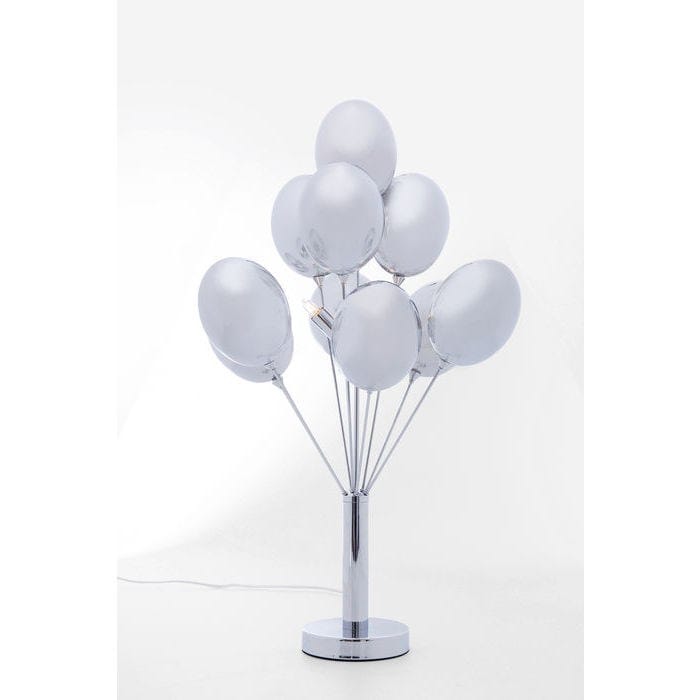 SILVER BALOONS Lámpara de mesa en acero y vidrio By KARE Design