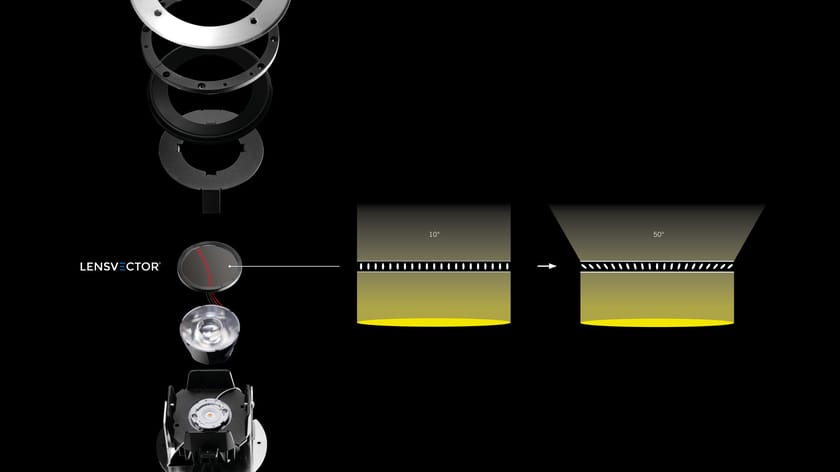 STAGE CEILING DIGITAL BEAM Outdoor spotlight By SIMES