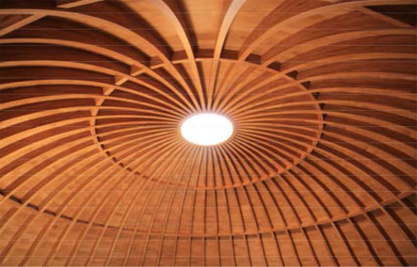 Glulam roofs and trusses Timber roof structure and timber truss By SIMONIN