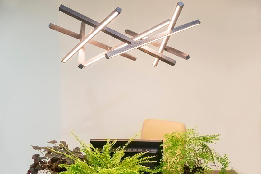 LED wooden pendant lamp SIMPLICITY By NEXT LEVEL DESIGN STUDIO