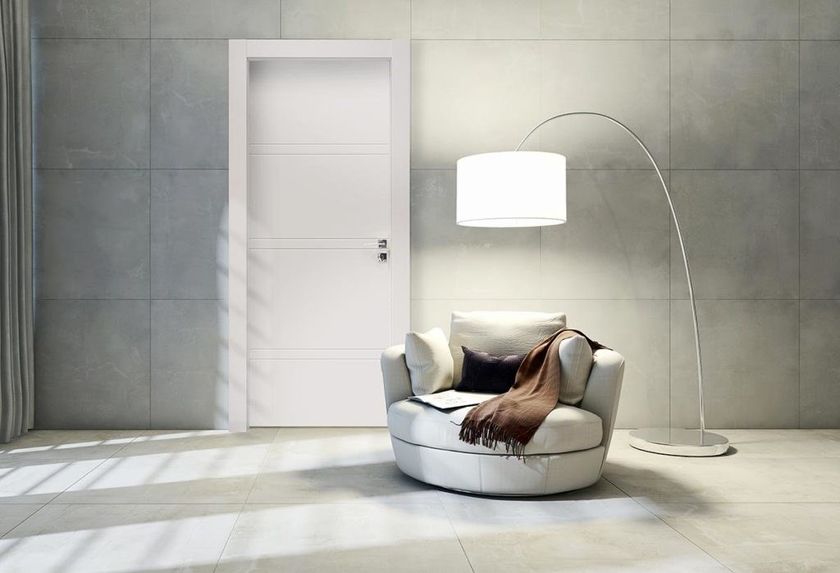 Hinged wooden door SIMPLY Artwork Collection By NUSCO