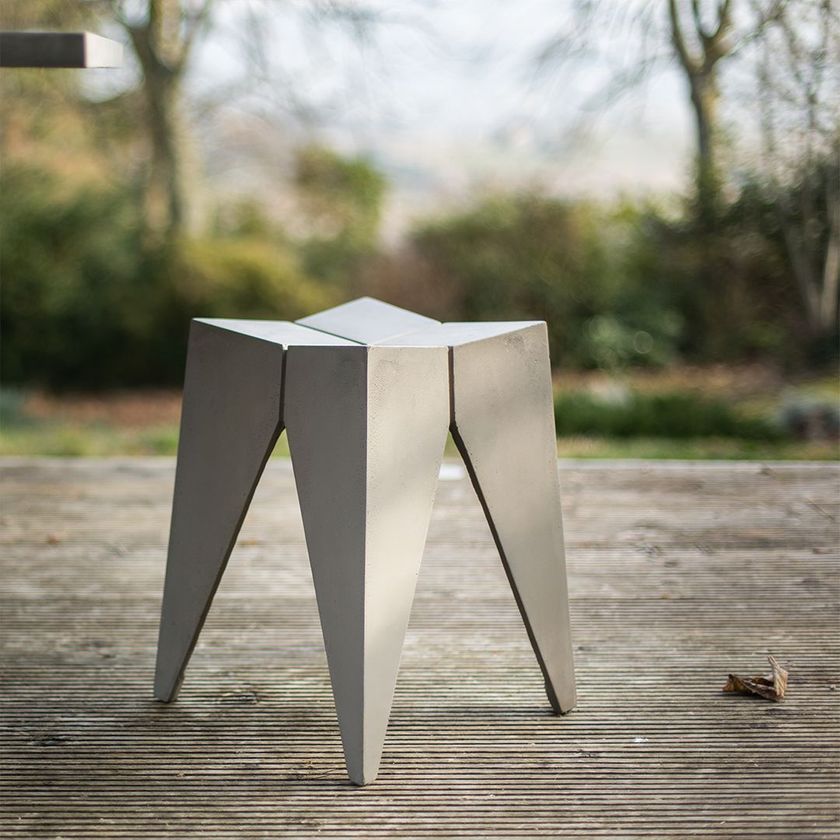 SINGLETON | Stool Singleton Collection By lyon béton design Henri ...