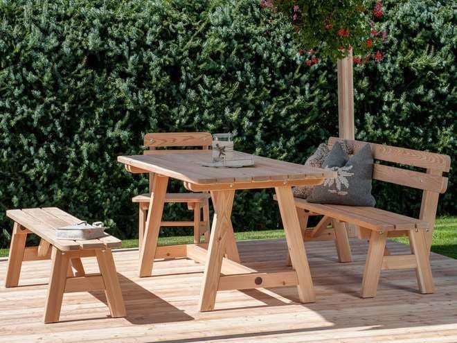 SIRMIONE | Larch table By PIRCHER OBERLAND