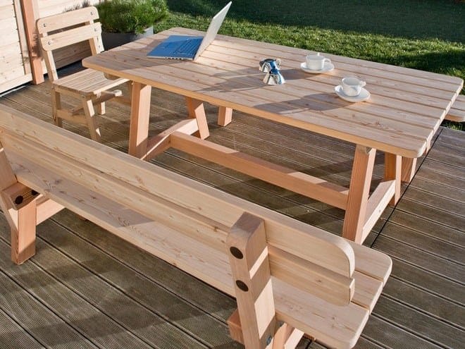 SIRMIONE | Larch table By PIRCHER OBERLAND