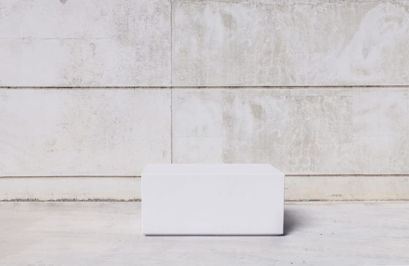 BOX TO BOX Modular backless concrete bench By SIT | design João Carvalho