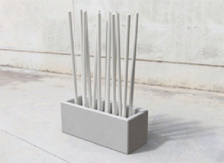 FEST Garden partition with light By SIT