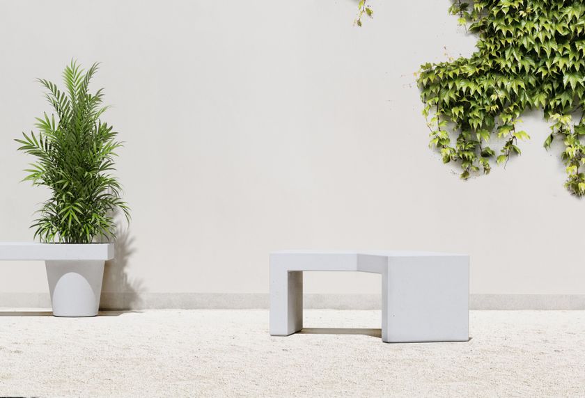 MOLD Concrete bench By SIT | design Em Branco