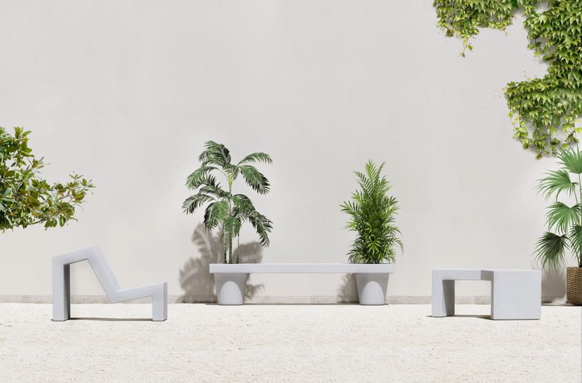 MOLD Concrete bench By SIT | design Em Branco