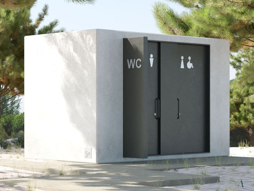 Precast Toilet Buildings Prefabricated Public Toilets, 10CS | Modular
