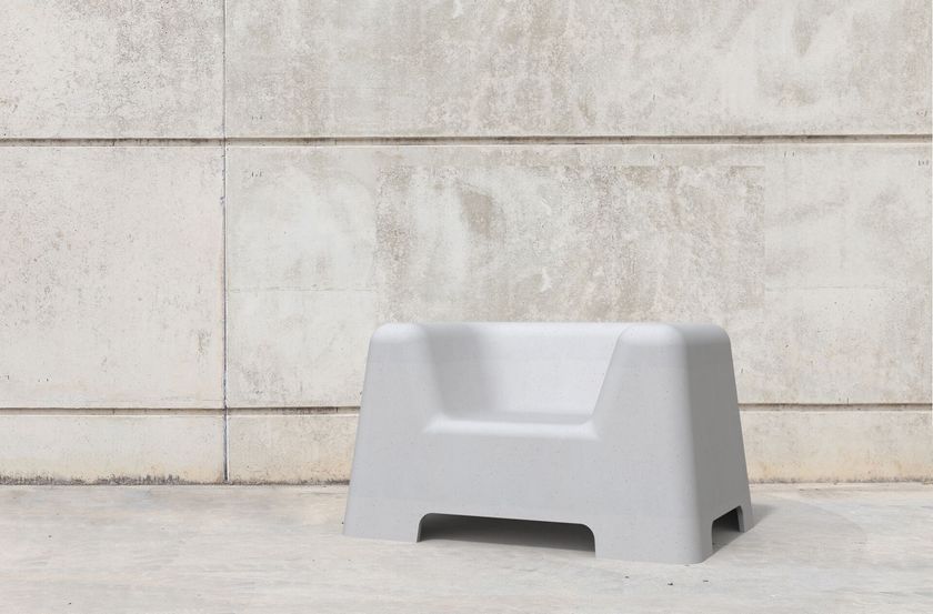 STREET SOFA Fiber-reinforced concrete outdoor chair By SIT | design ...
