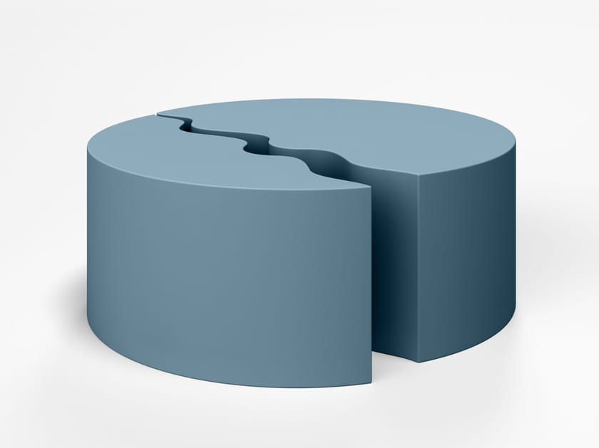 Round Coated Foam Poufs | Archiproducts