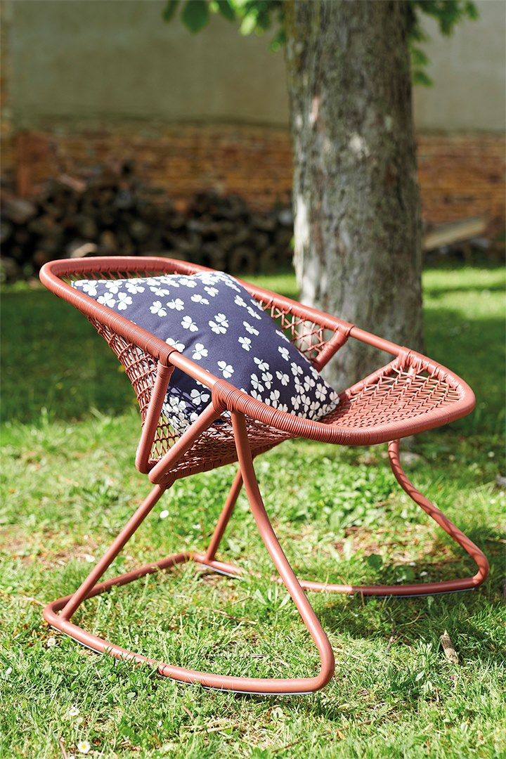 SIXTIES Poltrona da giardino a dondolo in alluminio By Fermob | design ...