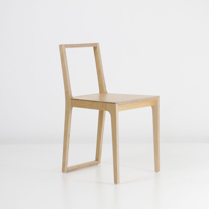 SKIN Solid wood chair By Branca Lisboa