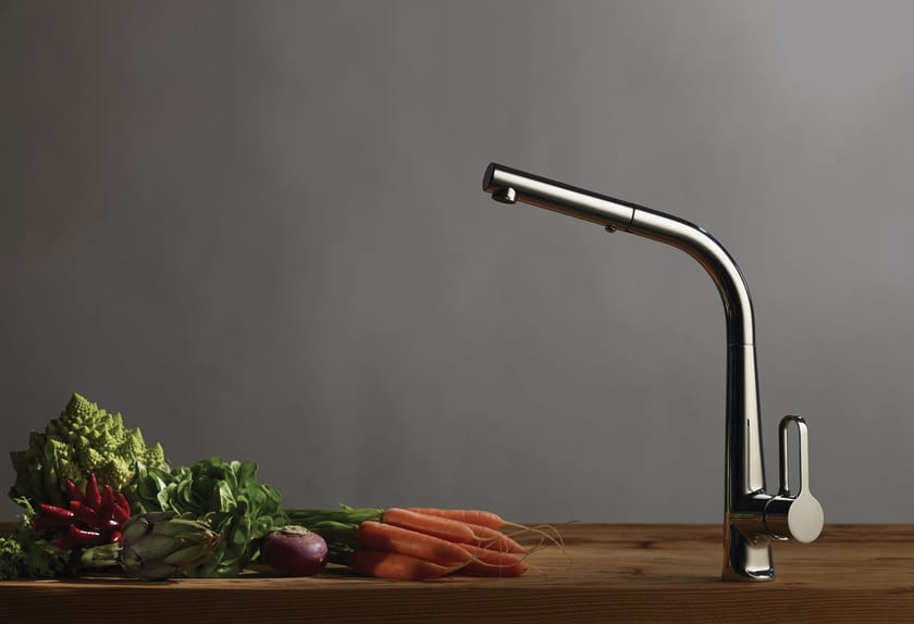 SKINNY F7026 | Chrome-plated kitchen mixer tap Skinny Collection By ...
