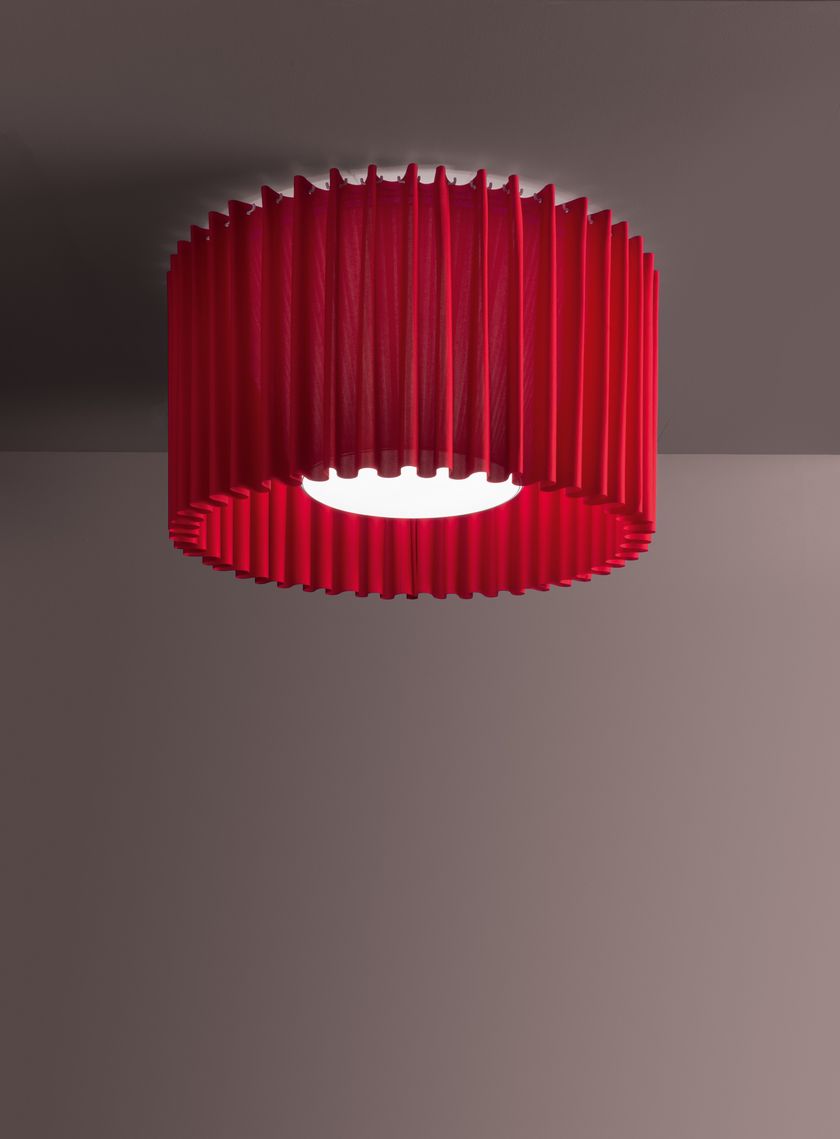 SKIRT Fabric ceiling light By AXOLIGHT | design Manuel Vivian, Vanessa ...