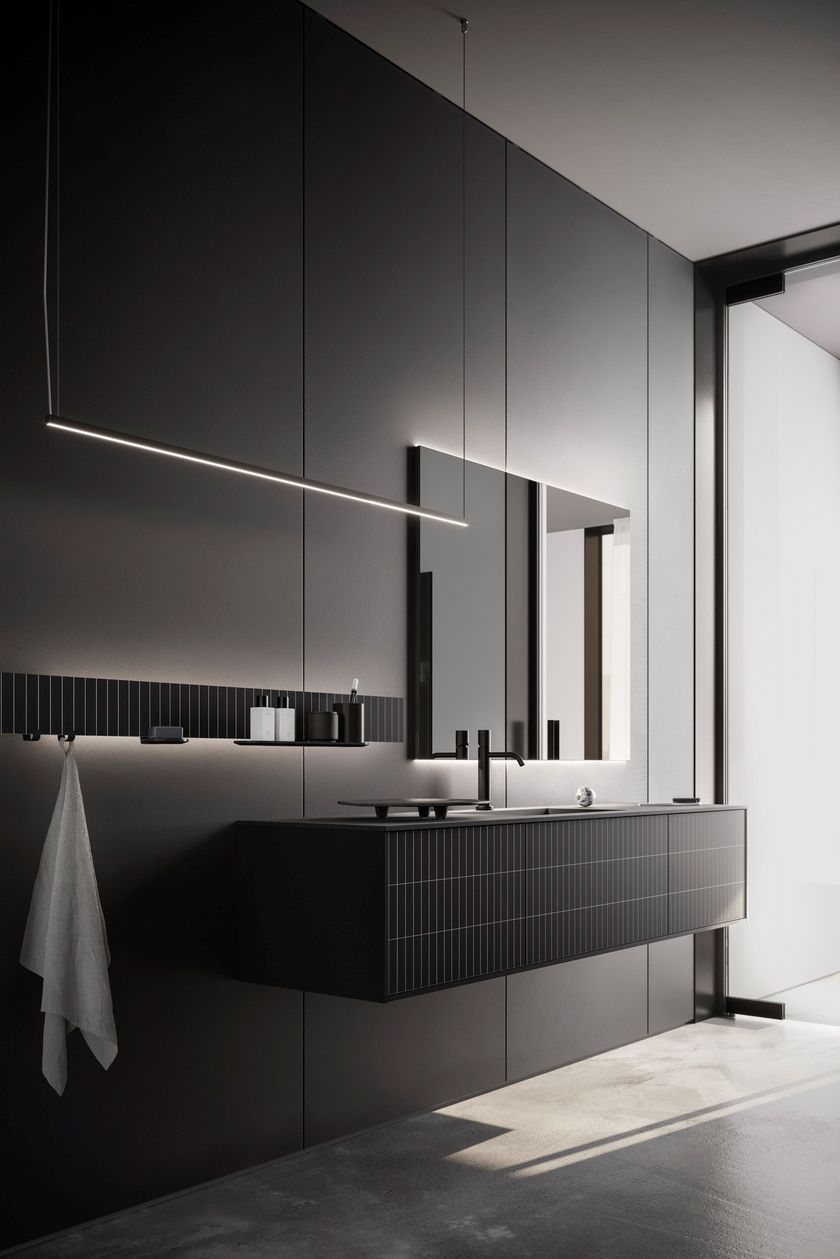 SKY TEXTURE 13 vanity unit By Arbi Arredobagno