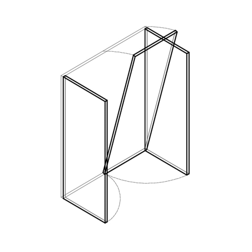 Finestra a battente in legno con doppio vetro SKYLINE WINDOW ...