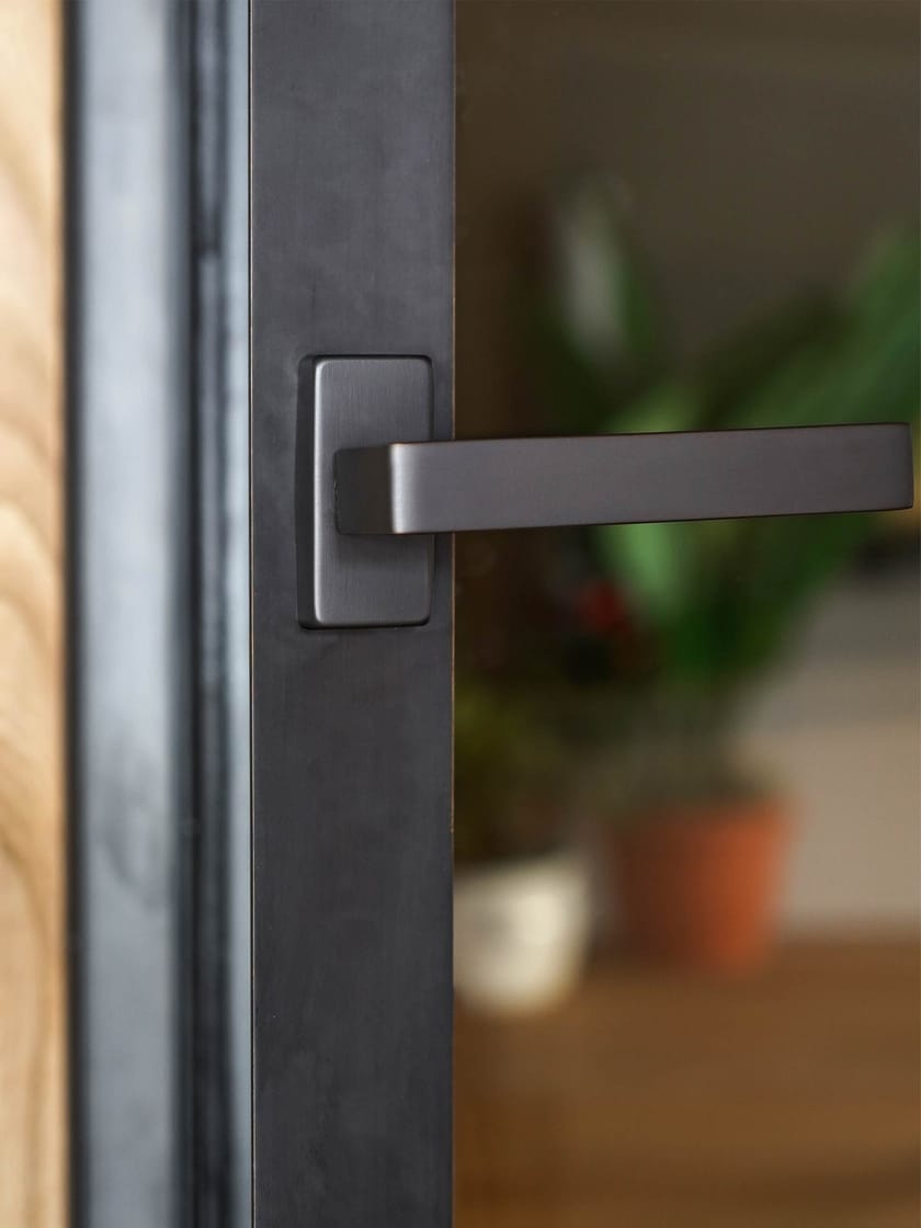 SKYLINE SYSTEM Metal patio door By CARMINATI SERRAMENTI