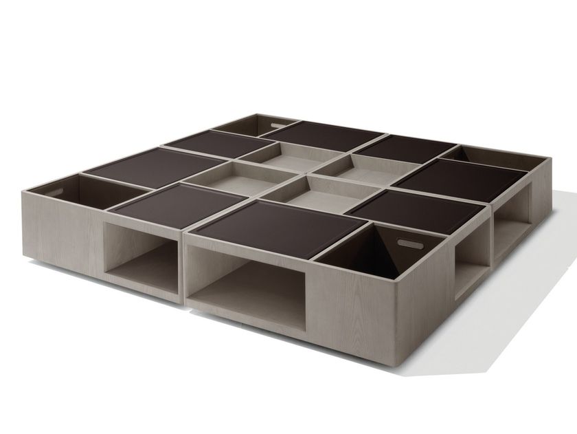 SKYLINE | Square coffee table By Giorgetti design Carlo Colombo