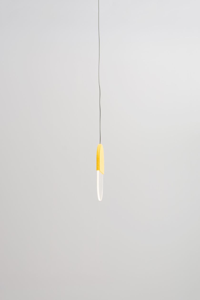 LED felt pendant lamp SLAB 20 Slab Collection By ANDlight design Lukas Peet