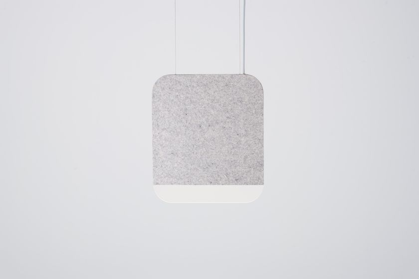 LED felt pendant lamp SLAB 30 Slab Collection By ANDlight design Lukas Peet
