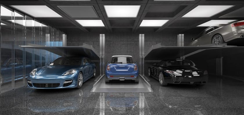 Automatic parking systems SLANT By Modulo Parking