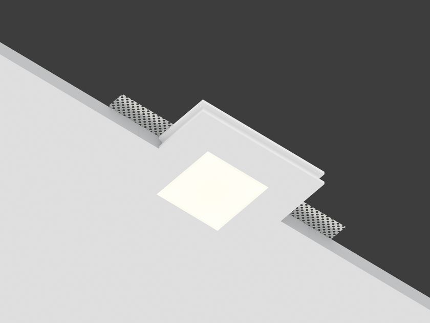 Spot LED carrée encastrable en AirCoral® SLICE By Buzzi & Buzzi