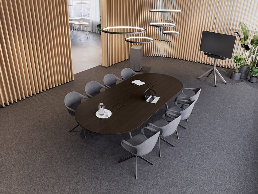 SLIDE CONNECT | Meeting table Modular meeting table By RENZ | design ...