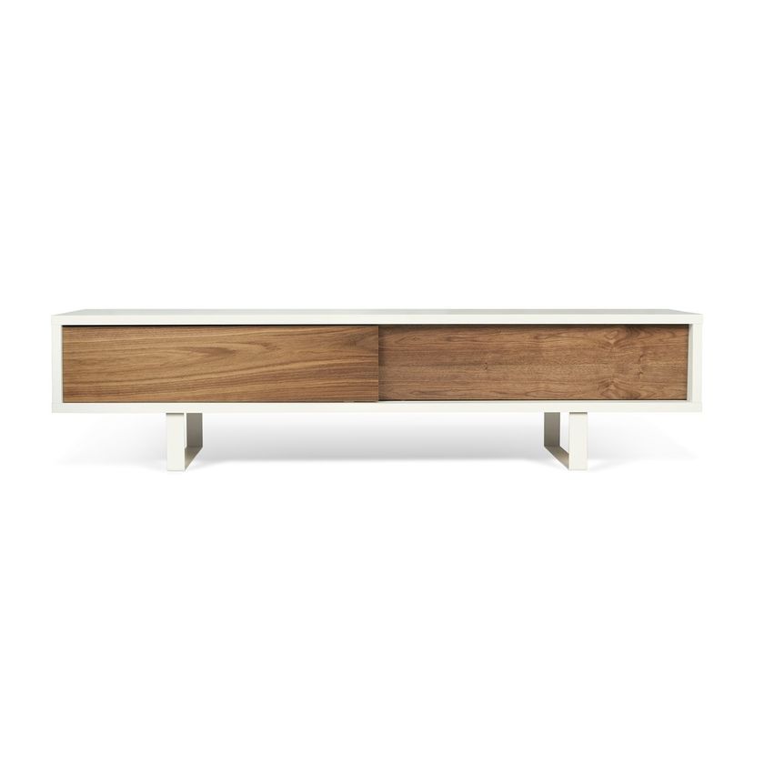 TV cabinet with sliding doors SLIDE By TemaHome design Nuno Henriques
