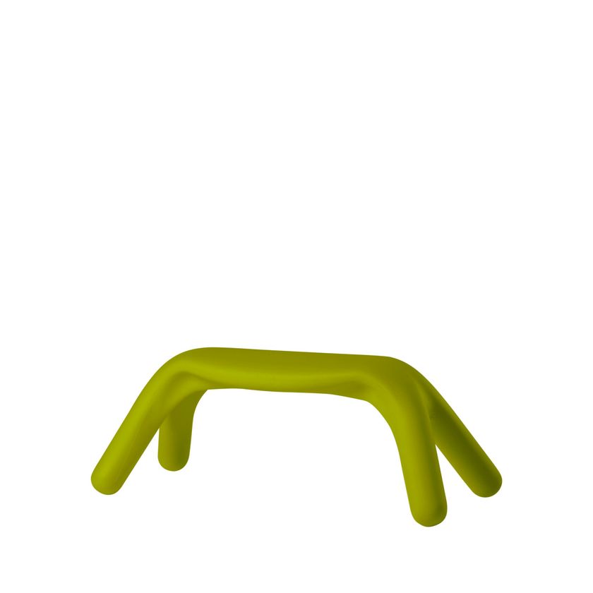ATLAS Stackable polyethylene garden bench By SLIDE