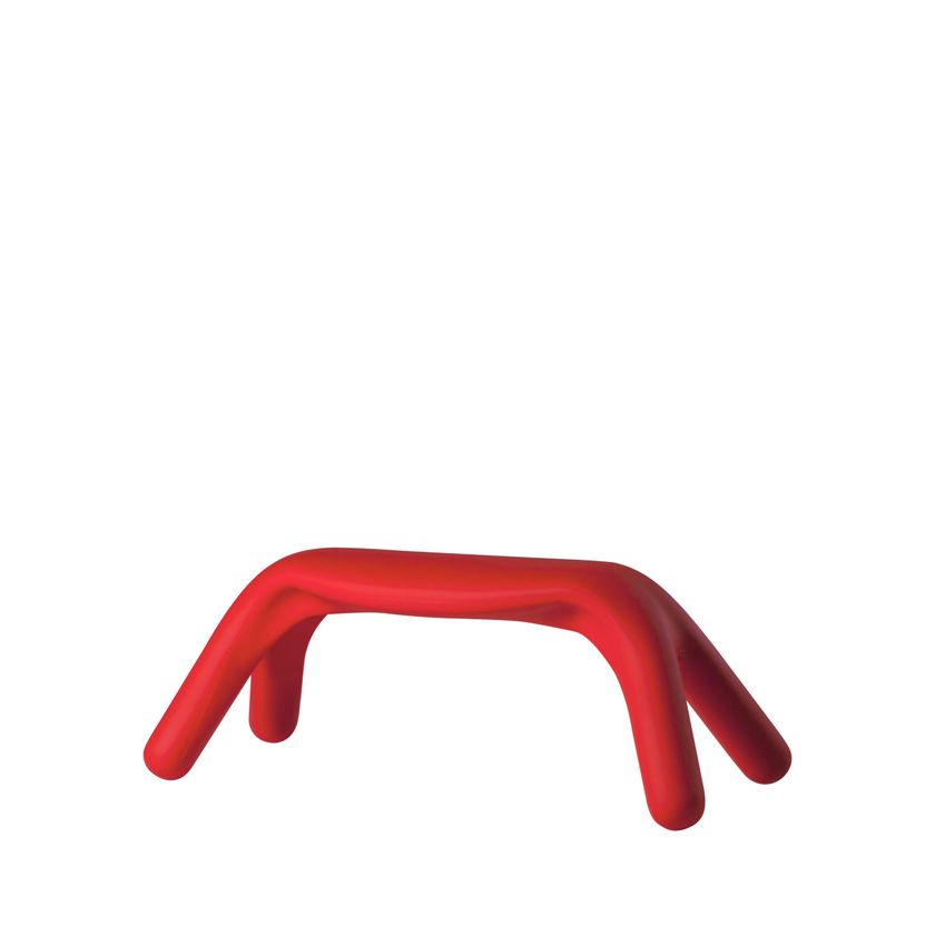 ATLAS Stackable polyethylene garden bench By SLIDE