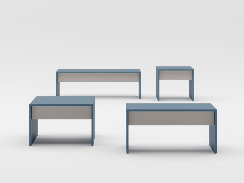 SLIM Wooden coffee table By PROF