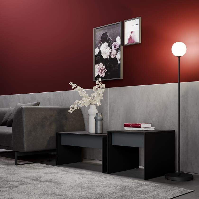 SLIM Wooden coffee table By PROF