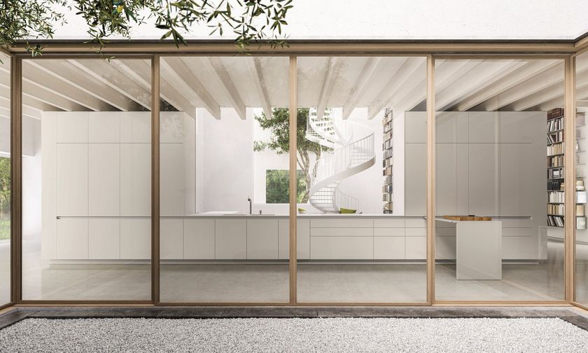 SLIM THE OPEN AIR kitchen By Elmar design Ludovica + Roberto Palomba