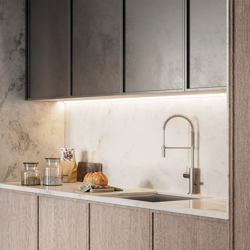 SLOT ANGULAR perfil para iluminación lineal By Ideal Lux